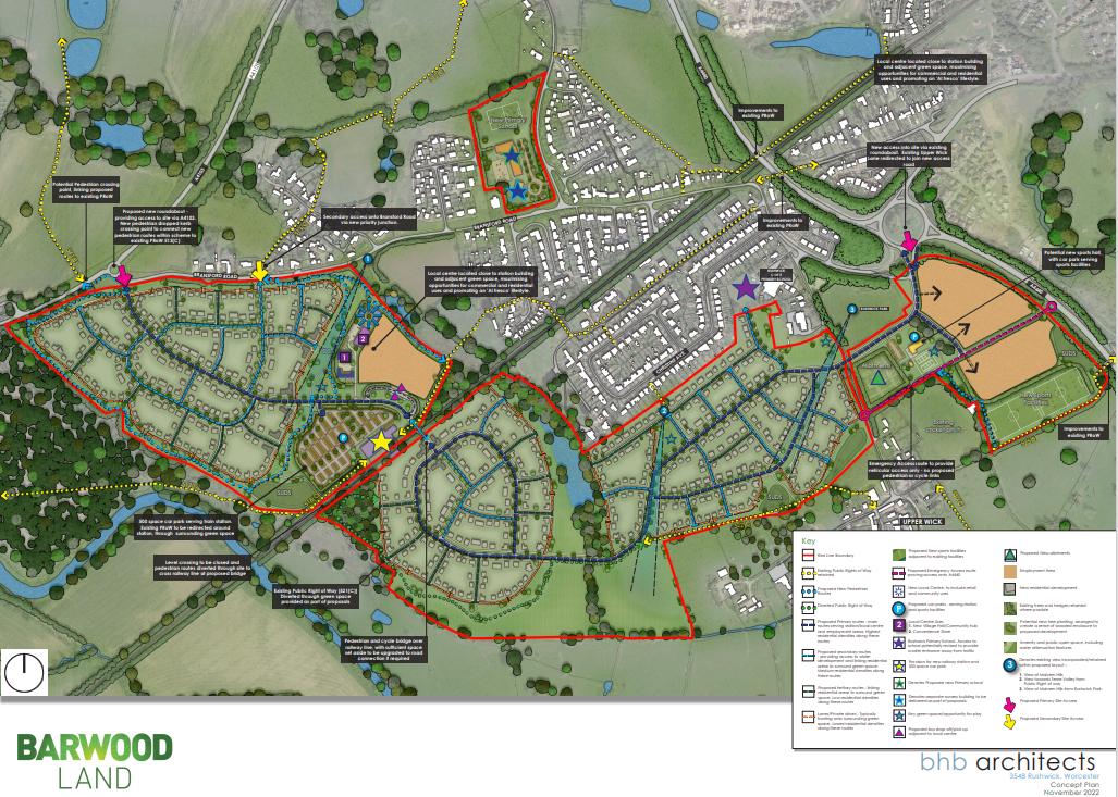 Rushwick, Worcestershire - Barwood Land